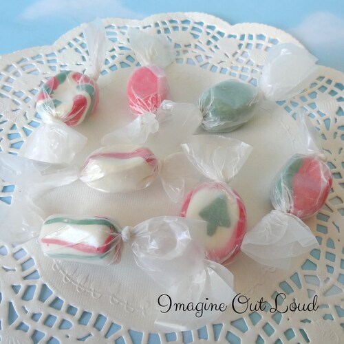 Fake Candy Faux Candies Pastel Salt Water Taffy Wrapped - Etsy