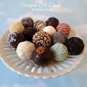 Fake Chocolate Truffle MEGA Set Kitchen Decor Display - Etsy