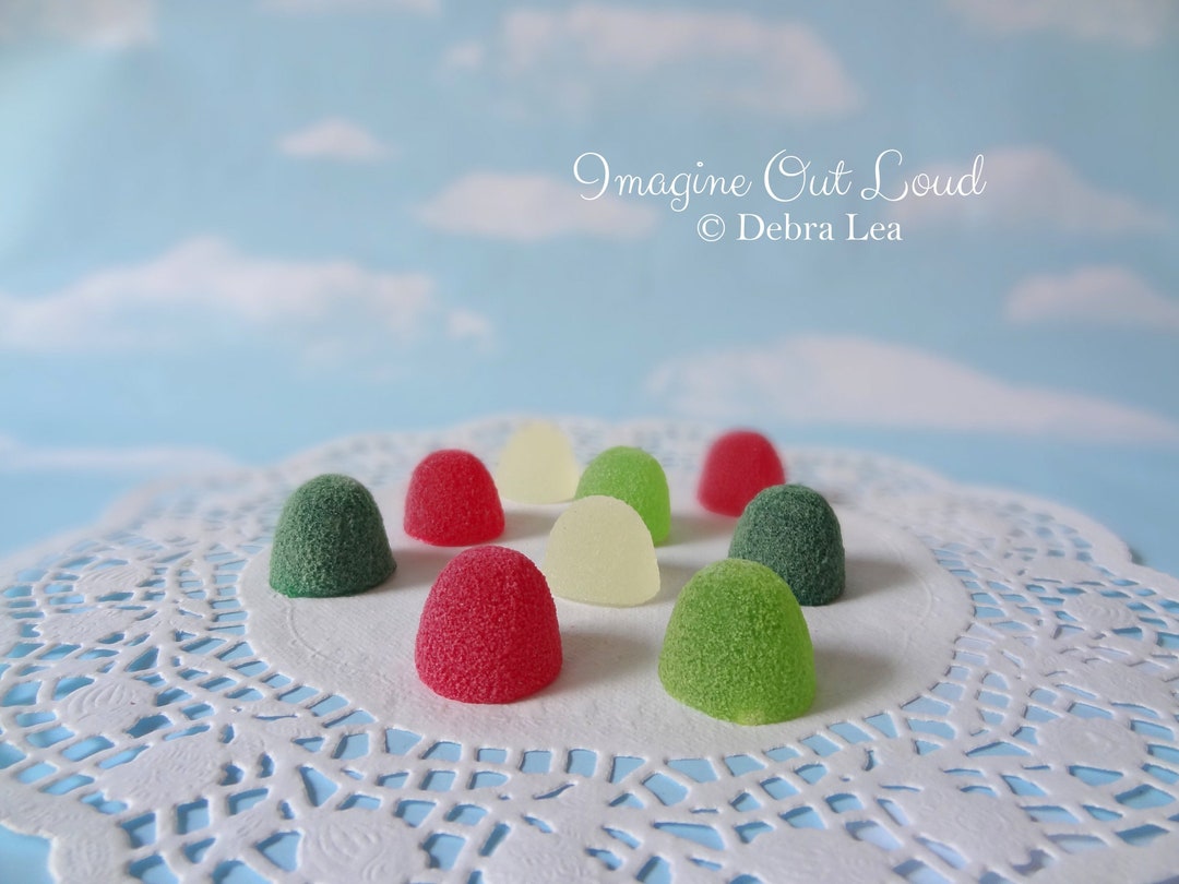 Fake Candy Holiday LARGE Jumbo Gumdrops Display Food Prop Decor - Etsy