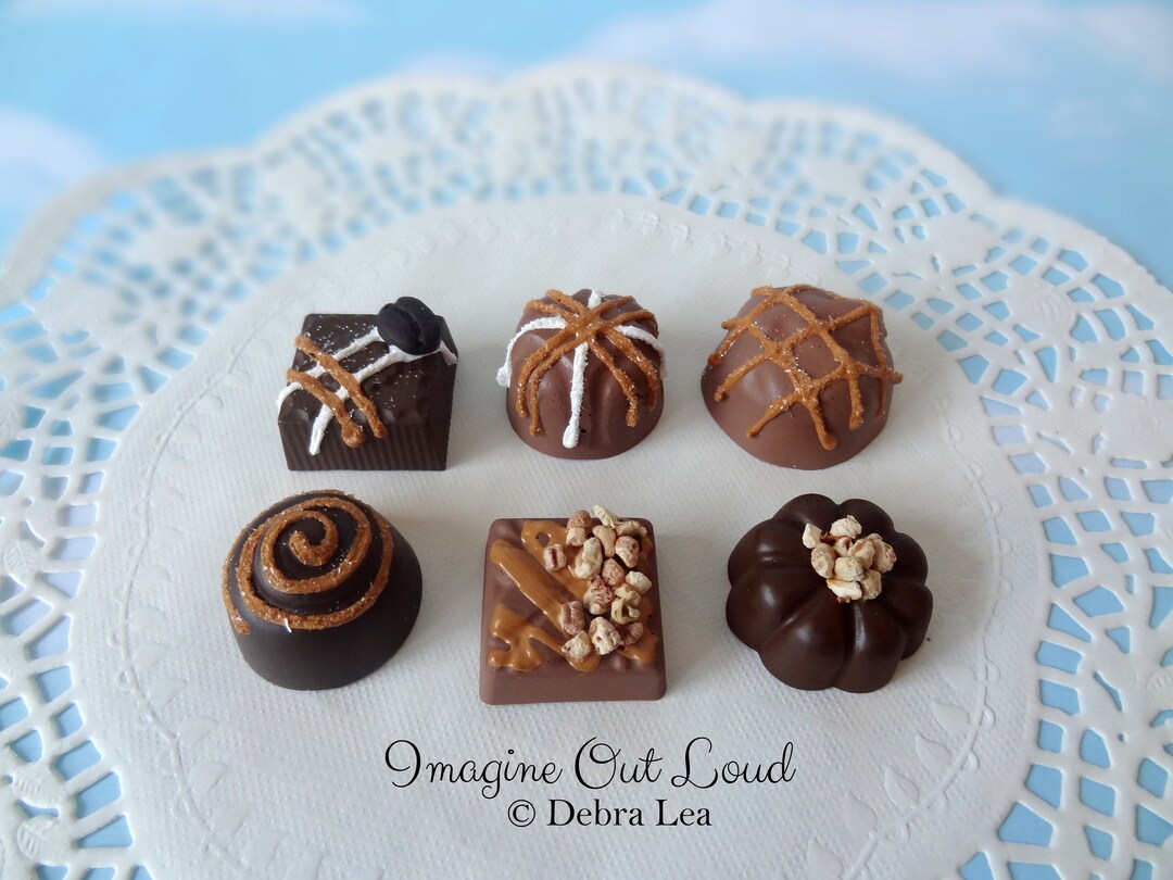 Fake Chocolate Bon Bons Set - Valentine's Day Food Prop Decor - Etsy