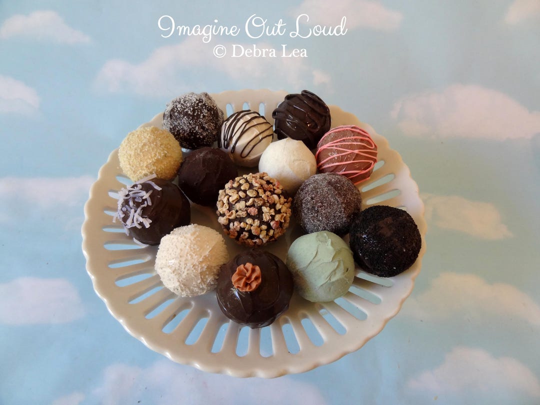 Fake Chocolate Truffle MEGA Set Kitchen Decor Display - Etsy