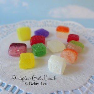 Fake Candy Old Fashioned Christmas Holiday Hard Candy Display Food Prop ...