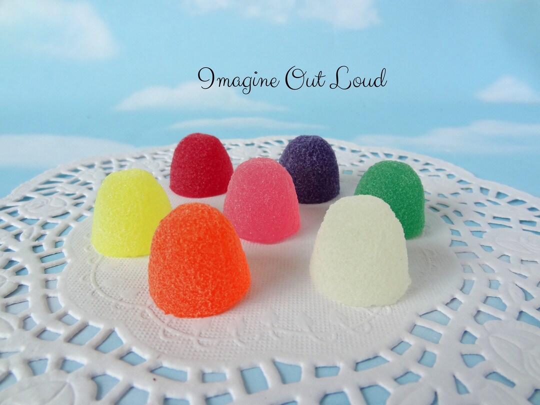 Fake Candy Rainbow LARGE Jumbo Gumdrops Display Food Prop Decor - Etsy