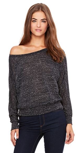 Long Sleeve Top, Shirt, off the Shoulder, Tee, Flowy, Flowy Long Sleeve ...