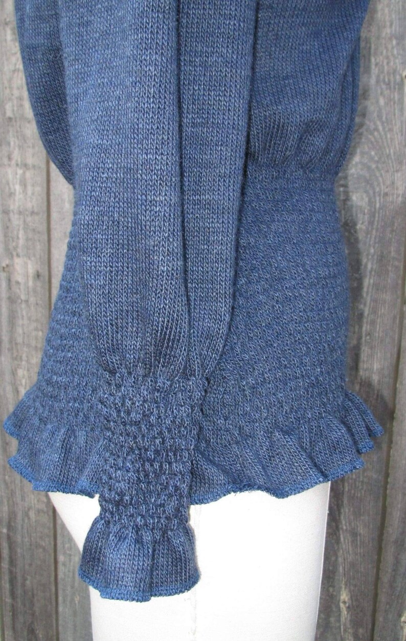 Smocked Keyhole Sweater With Custom Pendants - Etsy