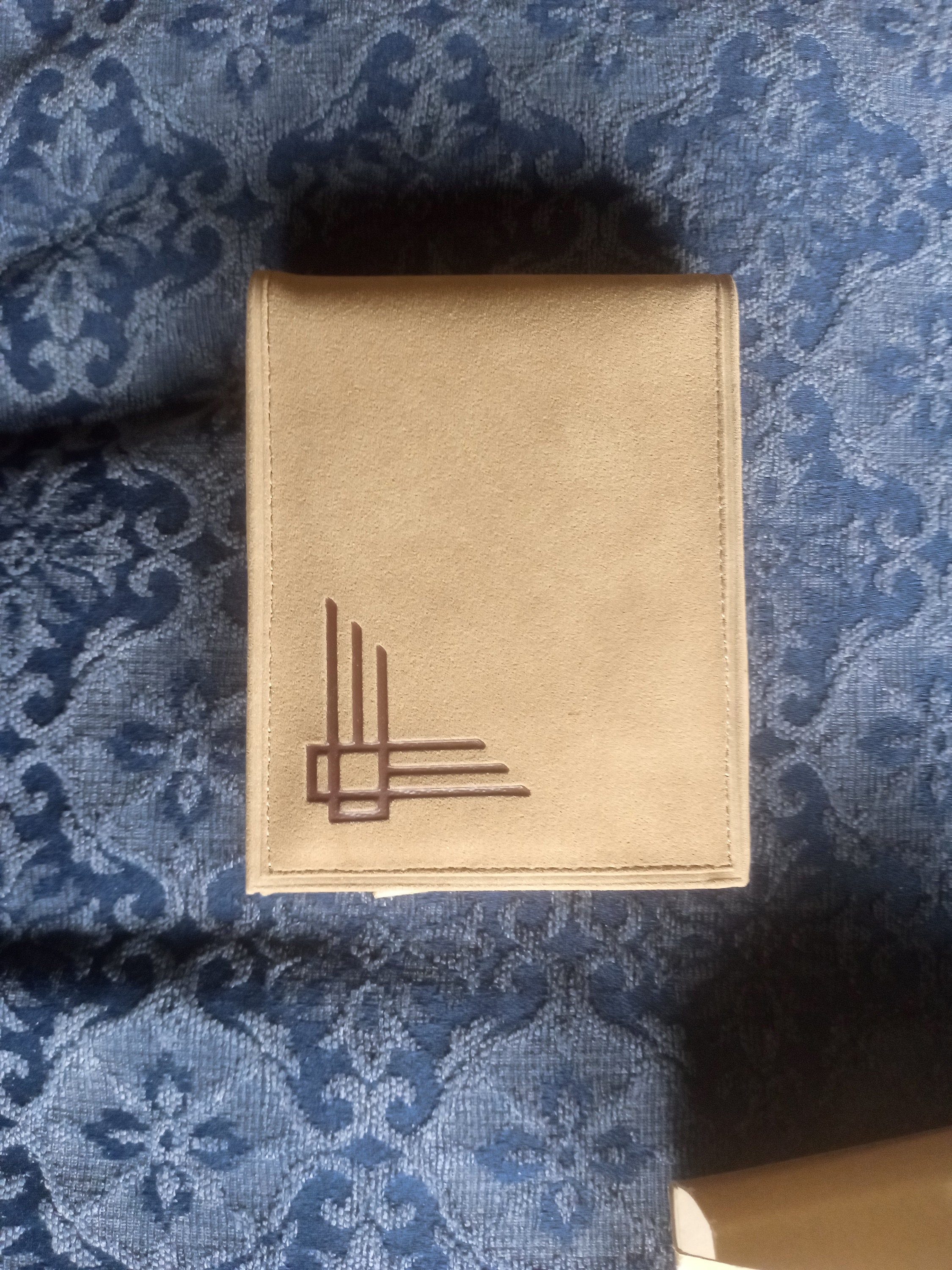 Classic Vintage Real Leather Wallet Art Deco New Old Stock Dead Stock ...