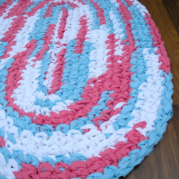 Oval Rag Rug - Etsy