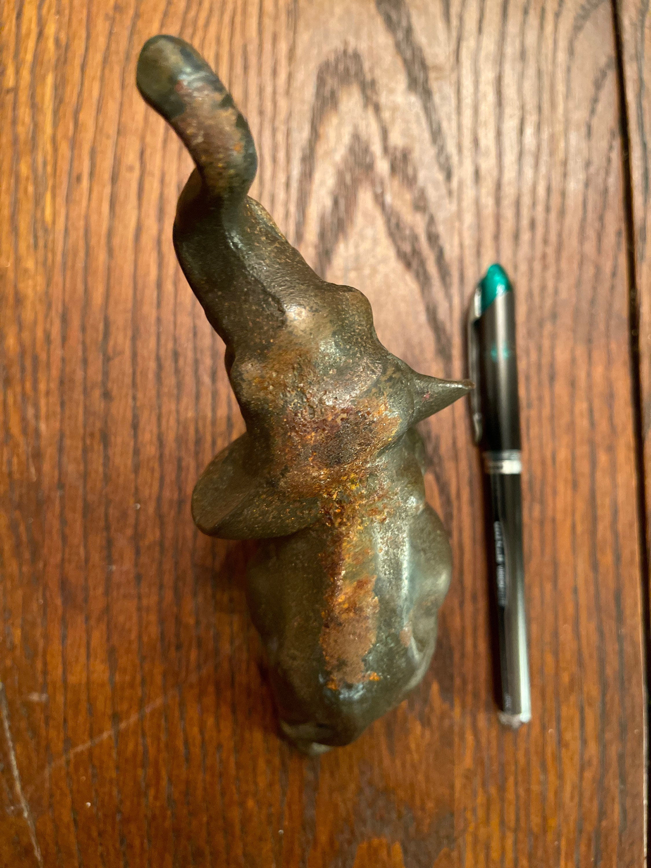 Antique Solid Full-form Iron Elephant Paperweight - Etsy