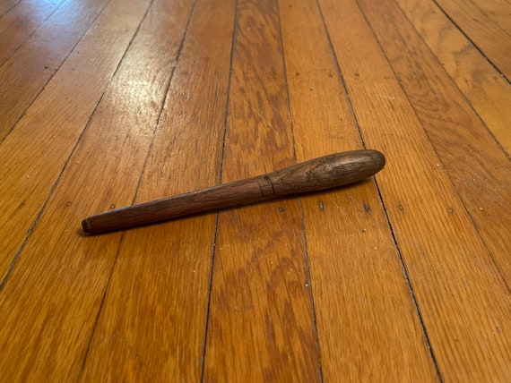 Antique 1800s Dark Slender Wood Darning Tool 7.5 | Etsy