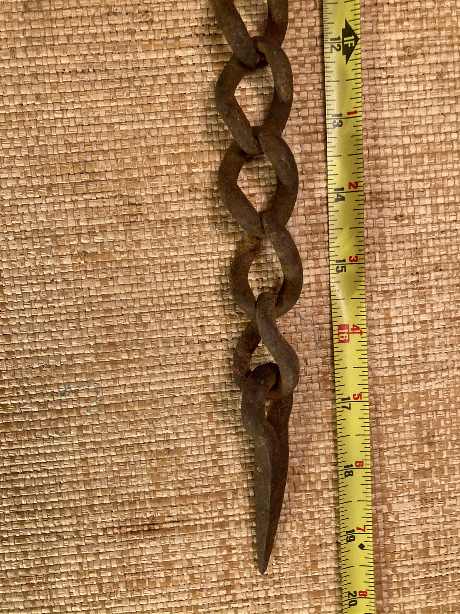 Antique Wrought Iron Chain Handle for a Bucket or Firkin - Etsy