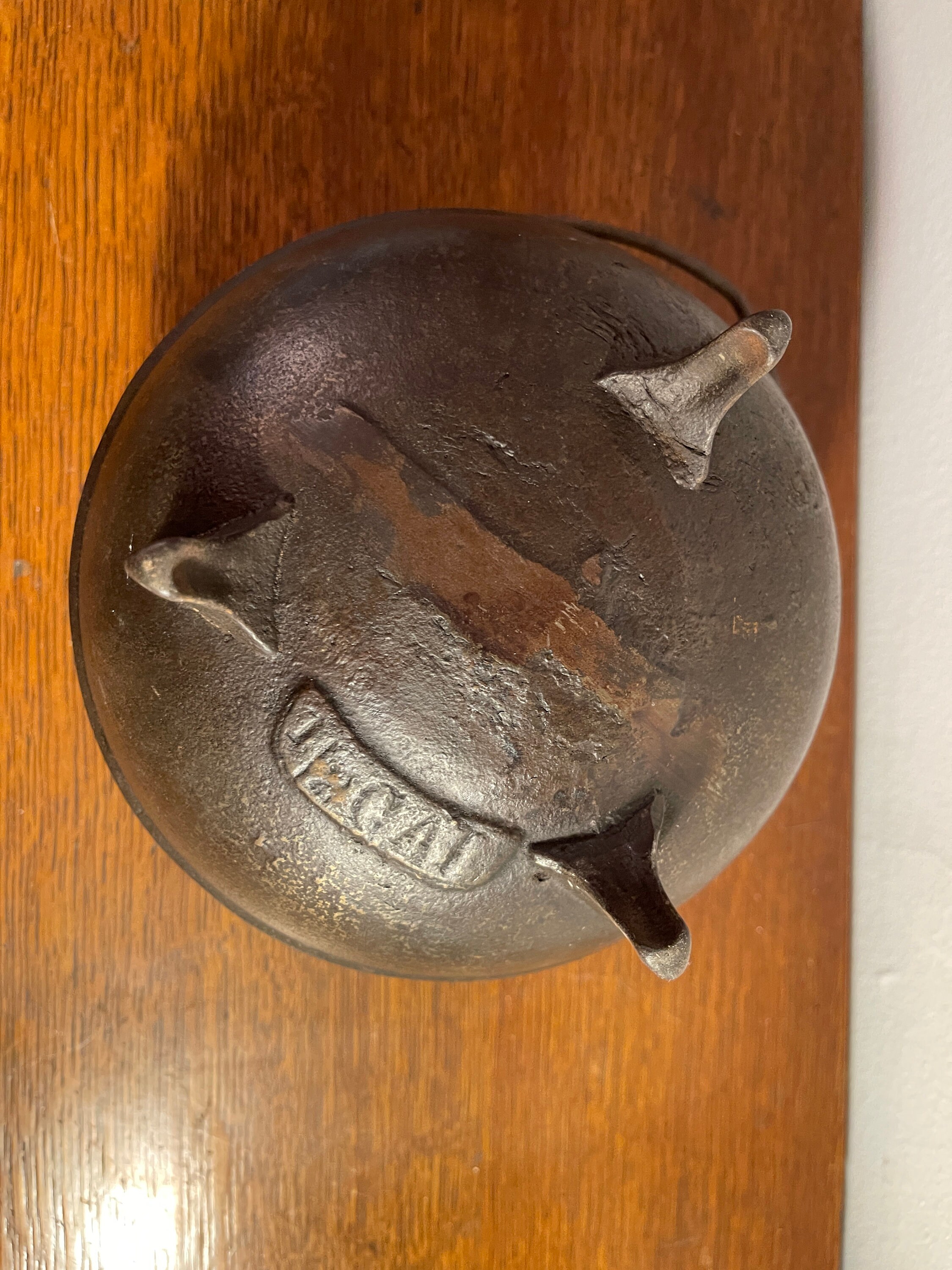 Antique Cast Iron Small Cauldron Half Gallon - Etsy