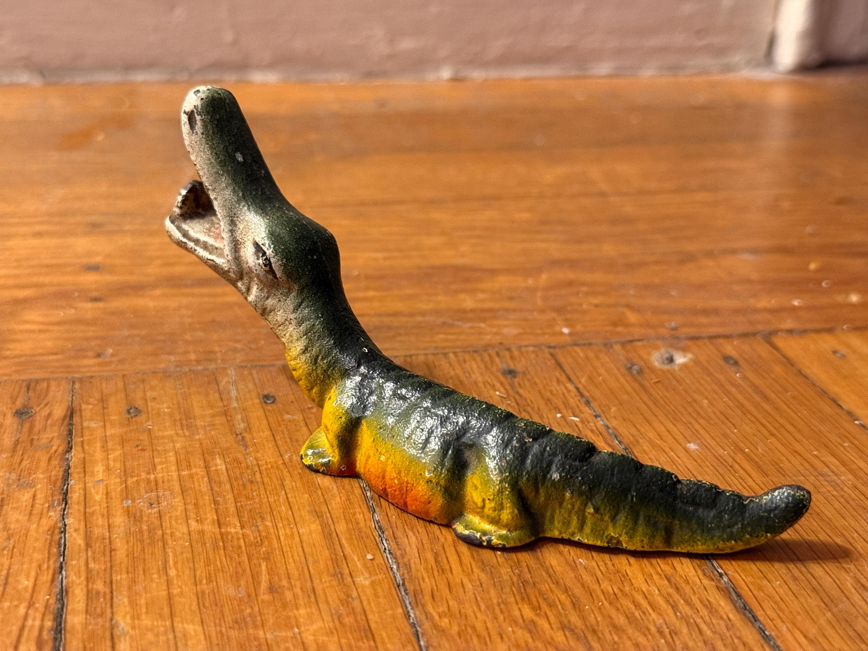 Vintage 1950’s Standing Alligator Bottle Opener Cast Iron - Etsy
