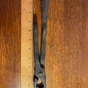 Antique Wrought Iron Hog Grabber Farm Tool - Set or 2 - Etsy