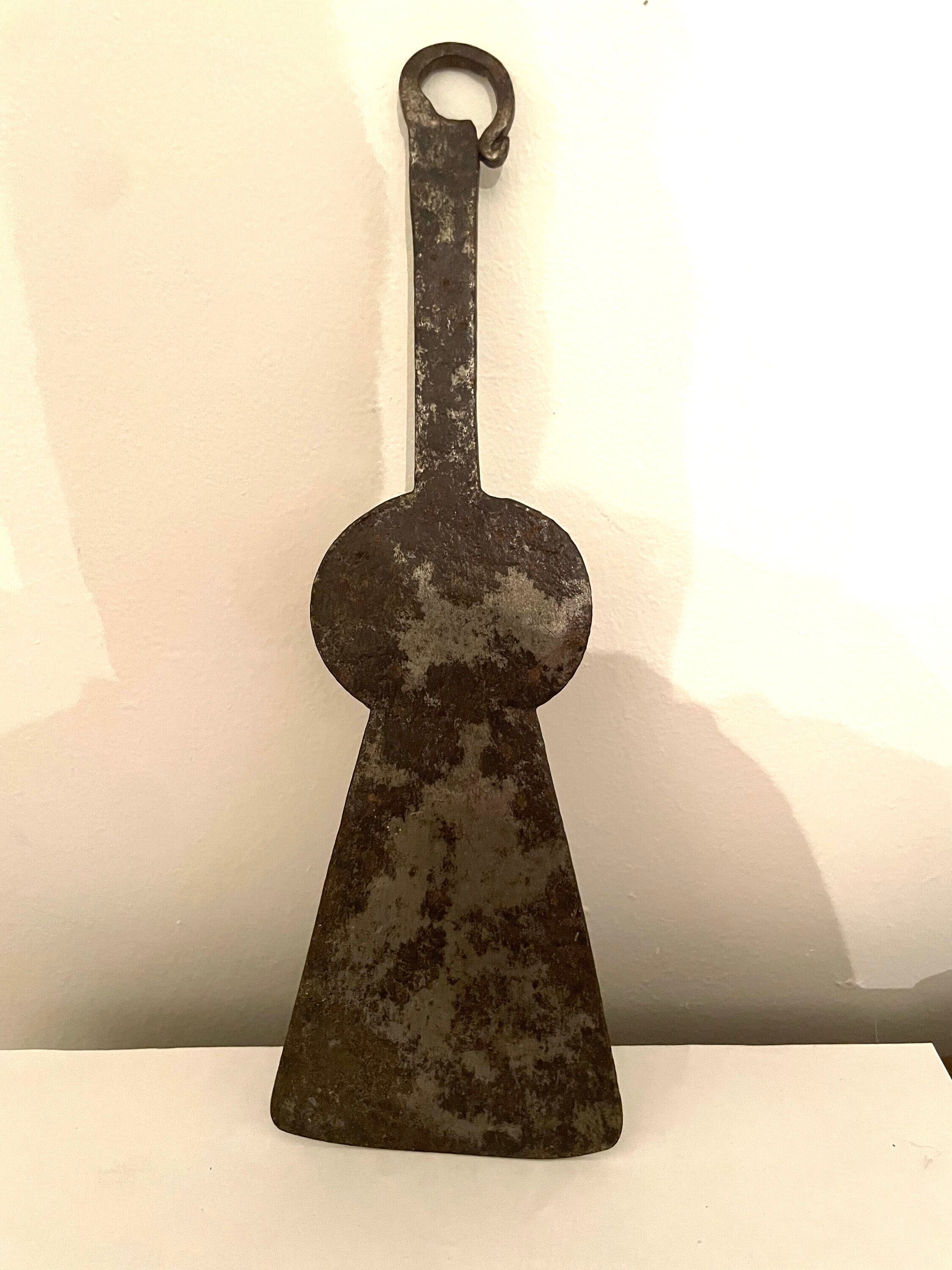 Wrought Iron Keystone Peel or Flipper, Pennsylvania Colonial - Etsy