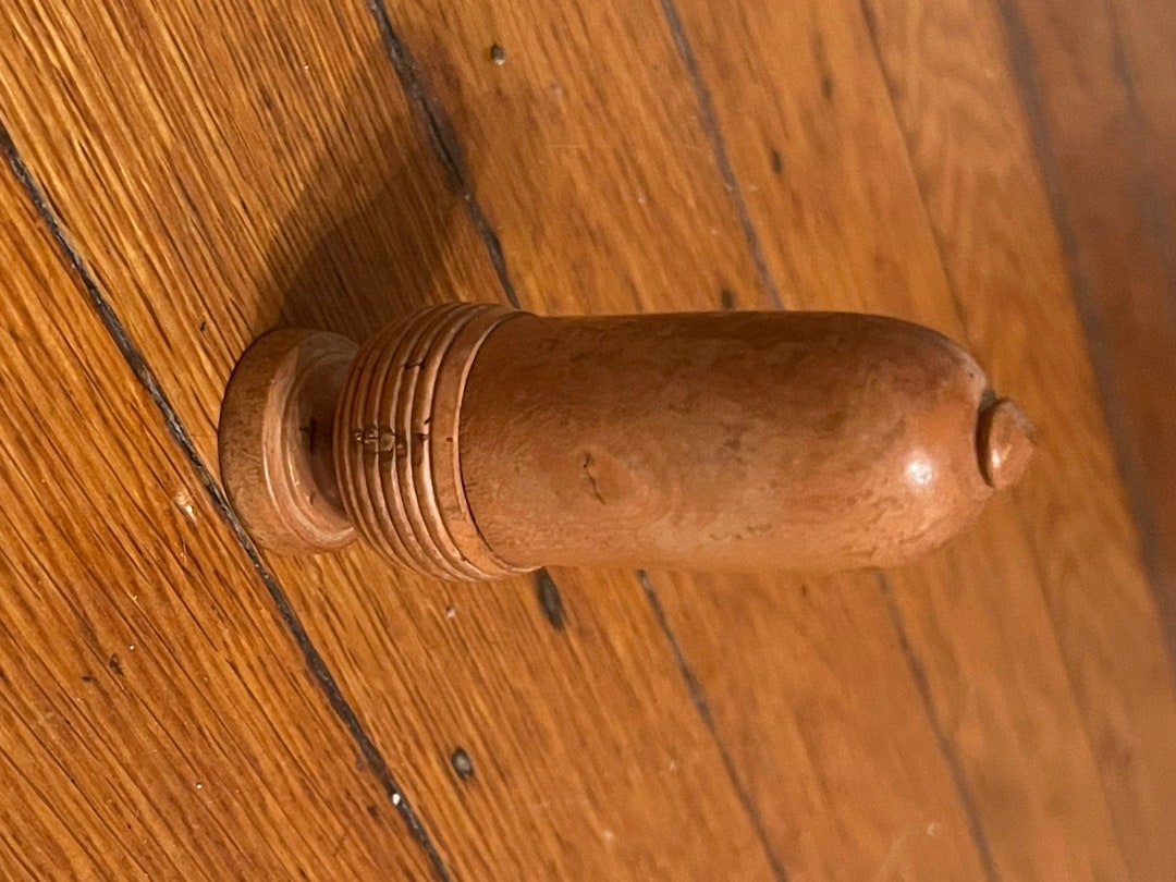 Old Turned Needle Case, Acorn Shape - Etsy