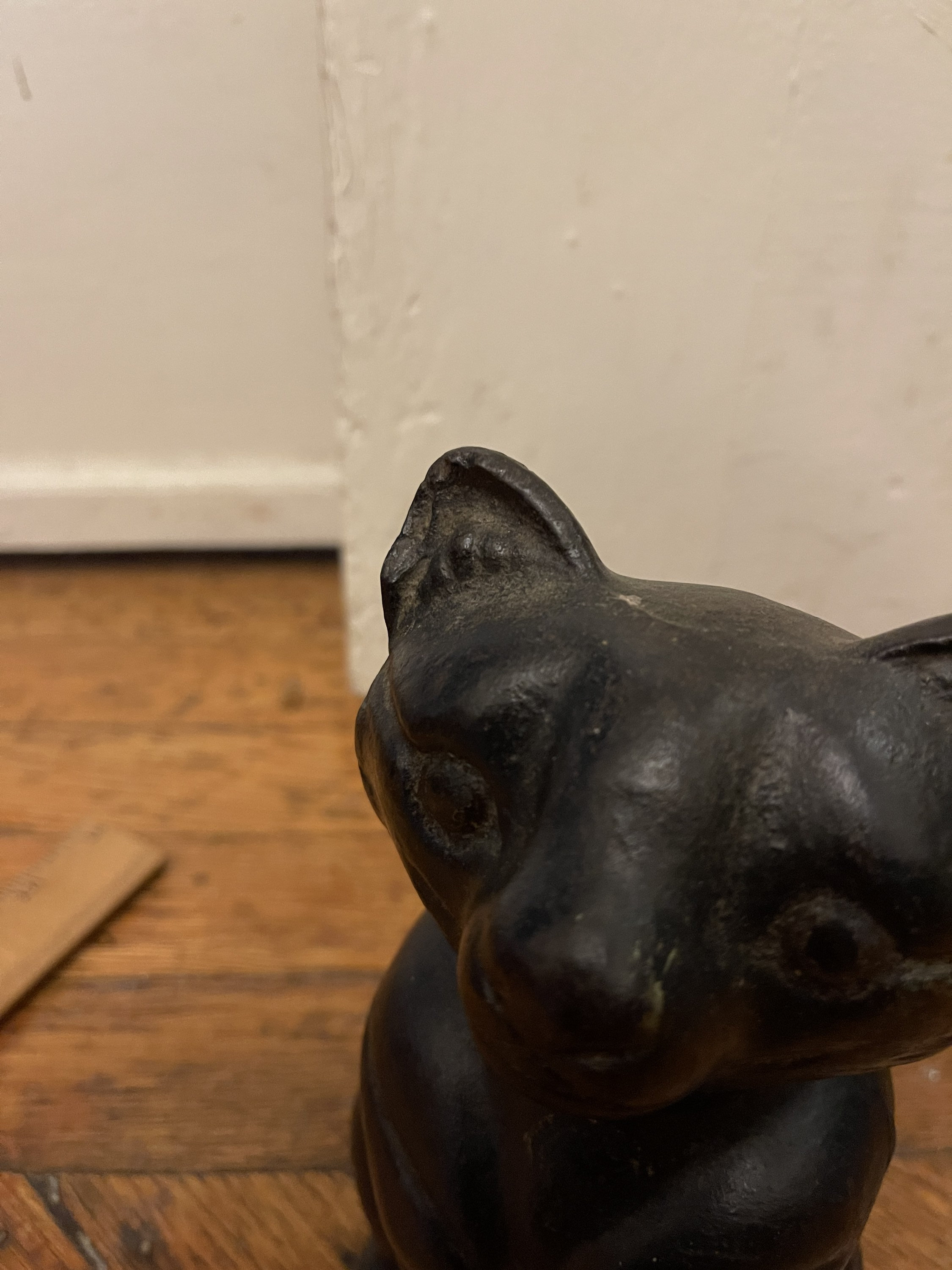 Antique Doorstop Hollow Cats Albany #95 - Etsy