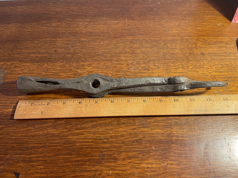 Antique Wrought Iron Hog Grabber Farm Tool - Set or 2 - Etsy