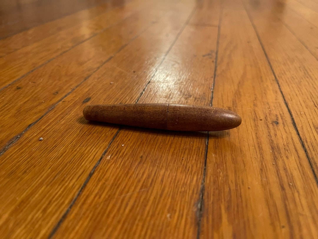 Old Turned Needle Case, Cylindrical Shape - Etsy