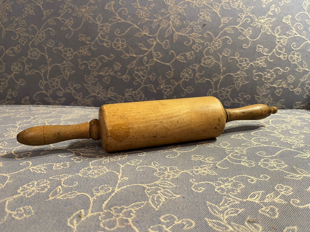 Antique 1800’s Child’s Rolling Pin, Fancy - Etsy