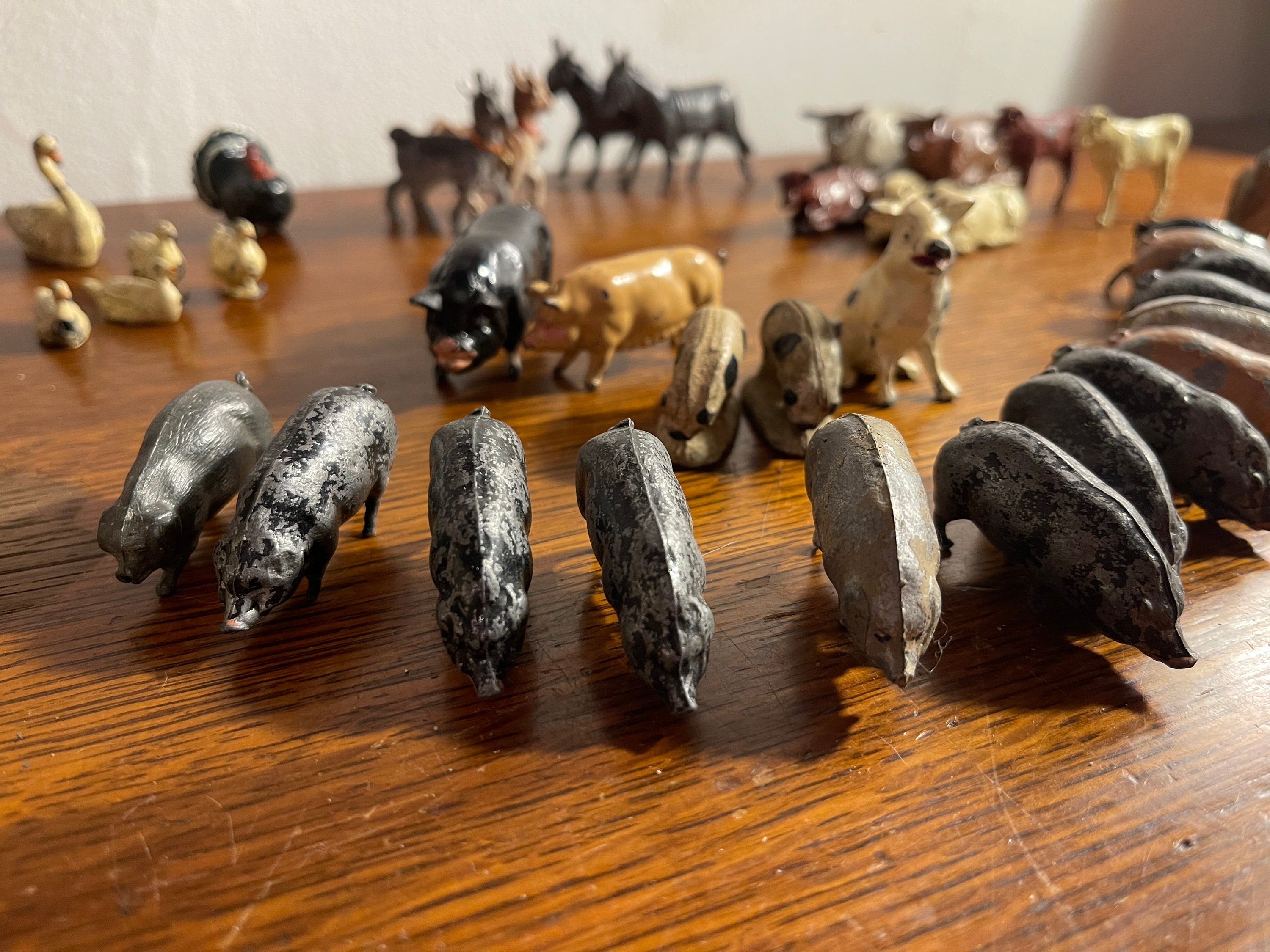 Lead Farm and Zoo Animal Toys - Etsy