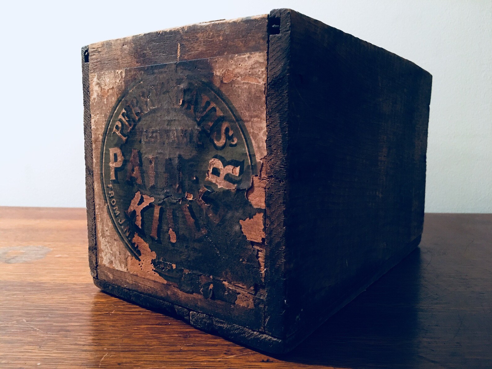 1800s Perry Davis Vegetable Pain Killer (opium) Box With Label Original ...