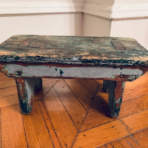 Primitive Stool - Etsy