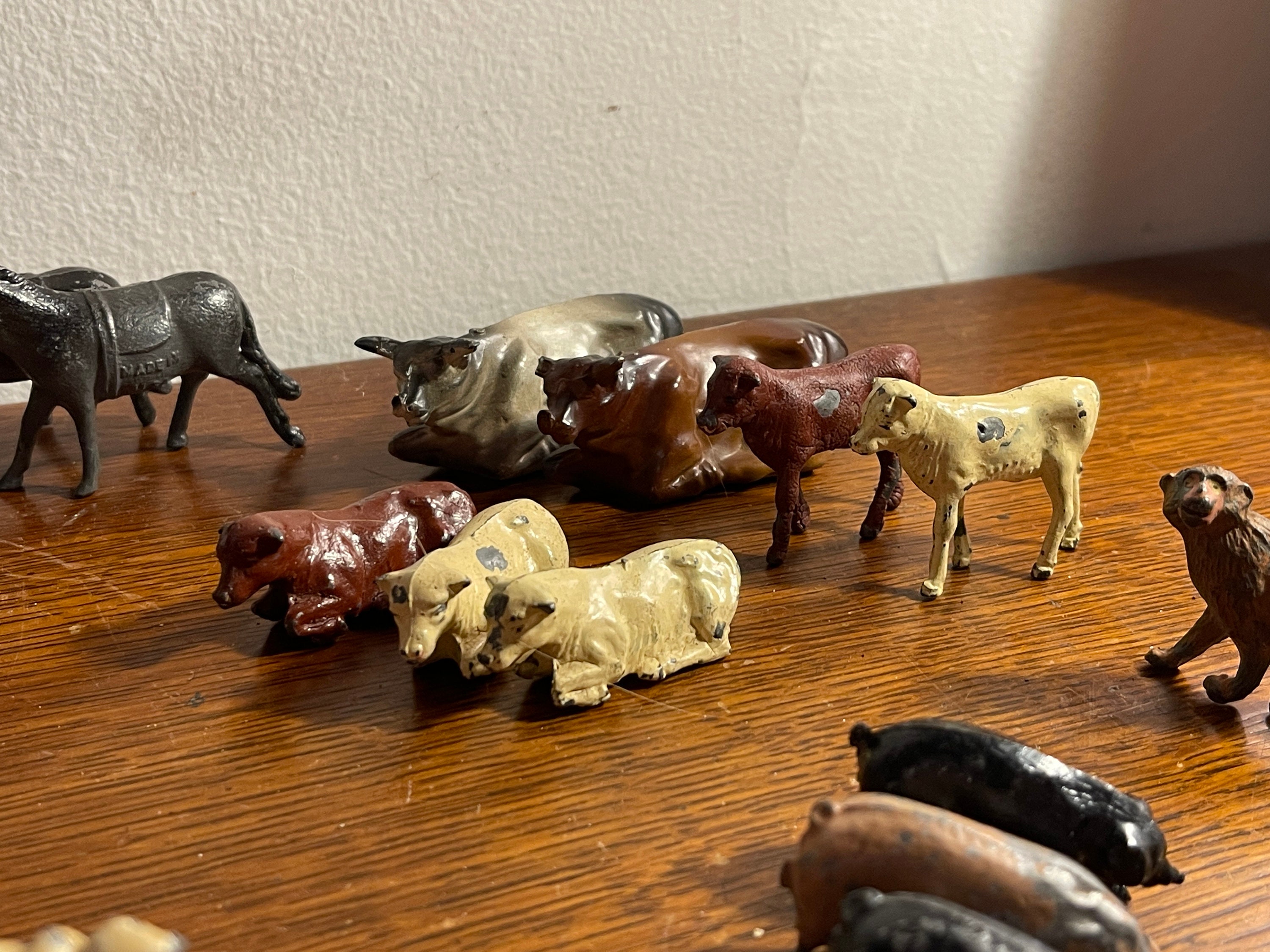 Lead Farm and Zoo Animal Toys - Etsy