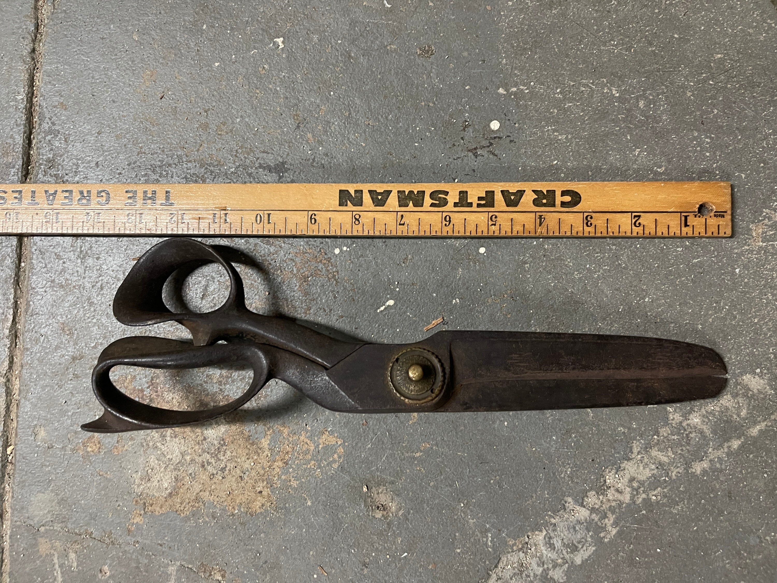 Antique Scissors Blacksmith Made Tinsmithing Scissors - Etsy