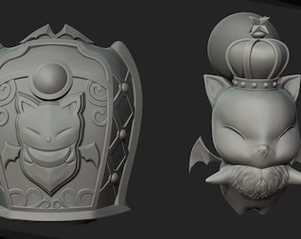 Moogle Prop 3D Print Files - Etsy