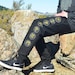 Glow in the Dark Moon-phase Joggers Jogger Sweatpants Festival ...