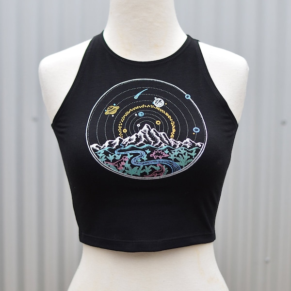 Airbrush Crop Top - Etsy