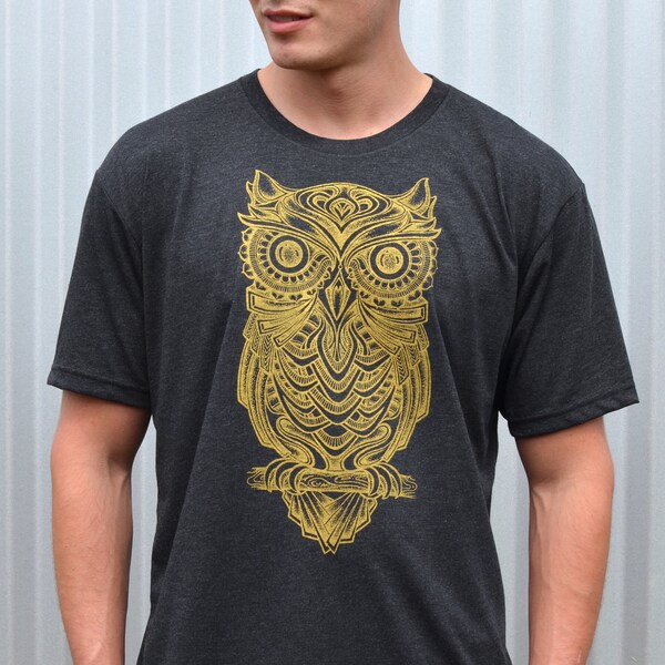 Owl T Shirt - Etsy