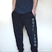 Glow in the Dark Moon-phase Joggers - Jogger Sweatpants - Festival ...