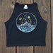 Dinosaur Space Crop Top Solar System Crop Top Dino Crop - Etsy