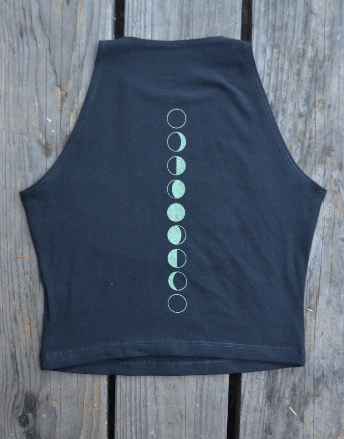Seed of Life Moon Crop Top Sacred Geometry Crop Top Glow - Etsy