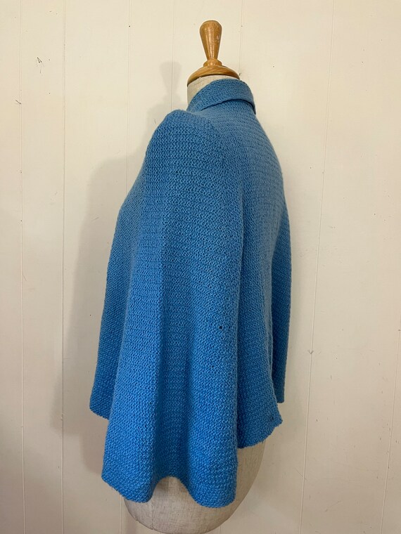 An excellent #1930s hand knit cape - Gem