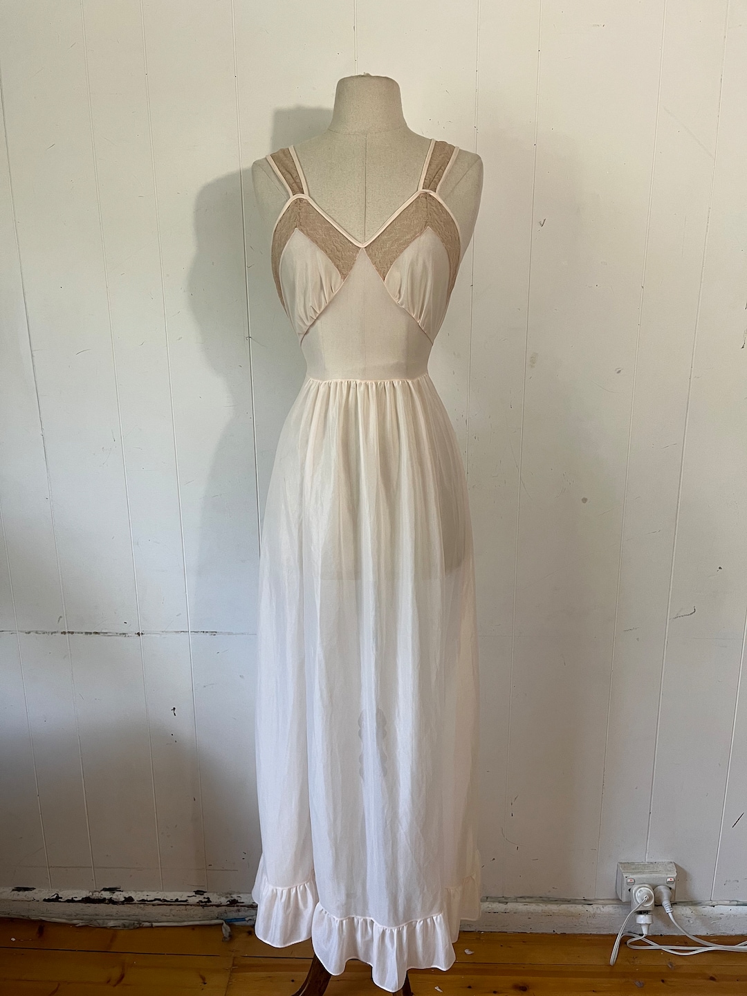 1930s Sheer Fine Nylon Mesh See Through Dress - Etsy