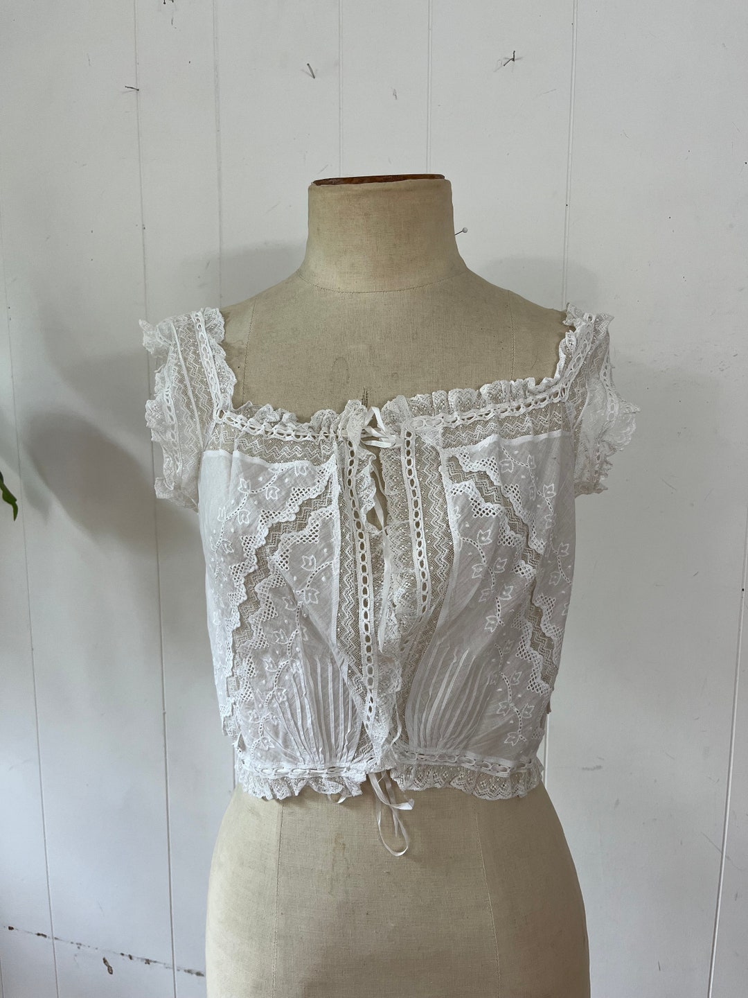 Edwardian Corset Cover - Etsy