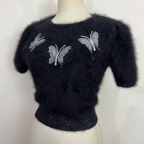 Angora Sweater Vintage - Etsy