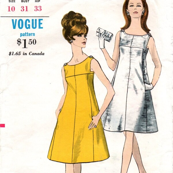 A Line Dress Pattern - Etsy