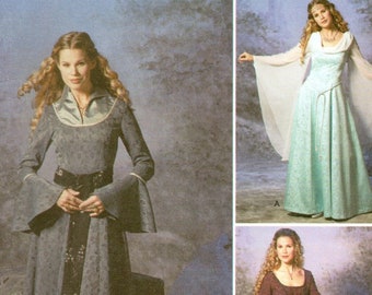 Simplicity 3637 18th Century Gown Pattern Size 16-24 - Etsy