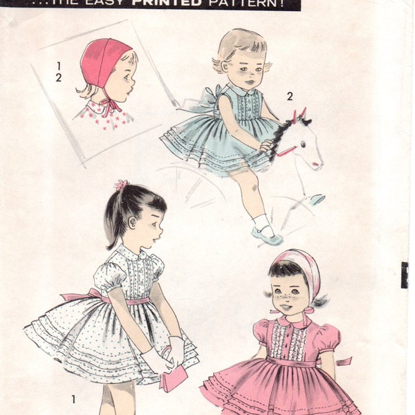 Pintuck Dress Sewing Pattern - Etsy