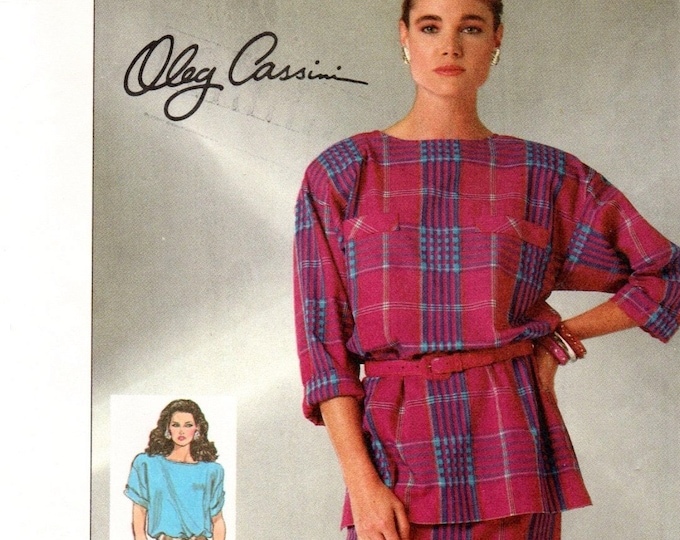 Vogue 8150 Gown With Front and Back Bodice Drapes Pattern Misses Size ...