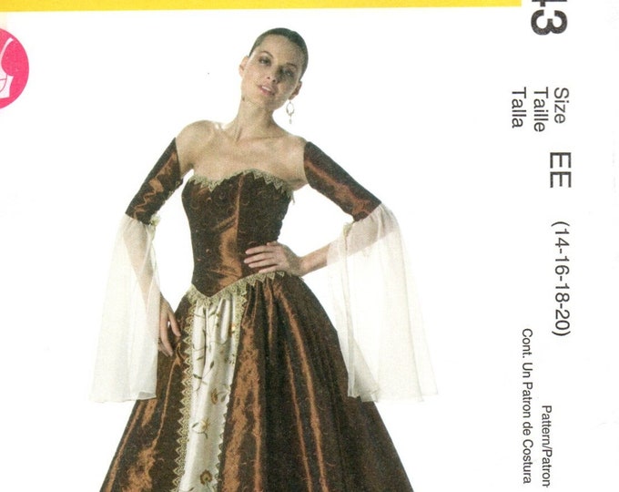 Simplicity 2325 Alice in Wonderland, Queen of Hearts Adult Costume ...