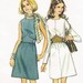 1960's Chic Shaped Midriff Inset Dress Butterick 5747 Pattern Bust 32.5 ...