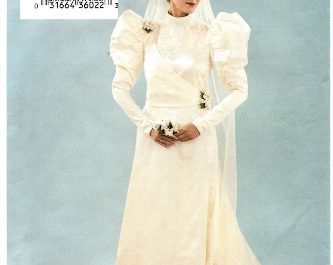 Simplicity 4244 Victorian Bridal Museum Wedding Gown Pattern Choose ...