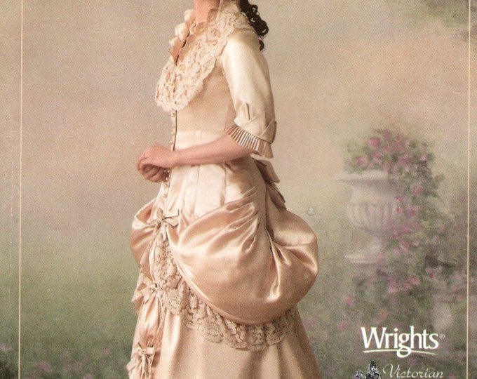 Simplicity 4244 Victorian Bridal Museum Wedding Gown Pattern Choose ...
