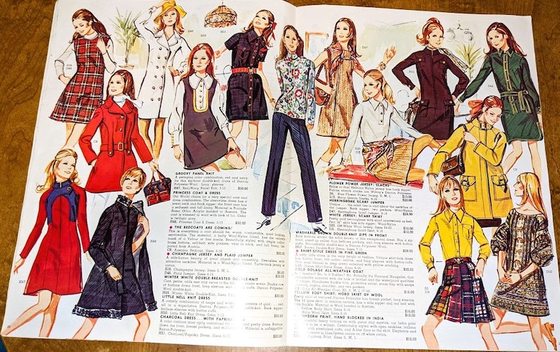 Vintage 1969 Johnny Appleseed's Fall Advertising Mail Order Catalog - Etsy