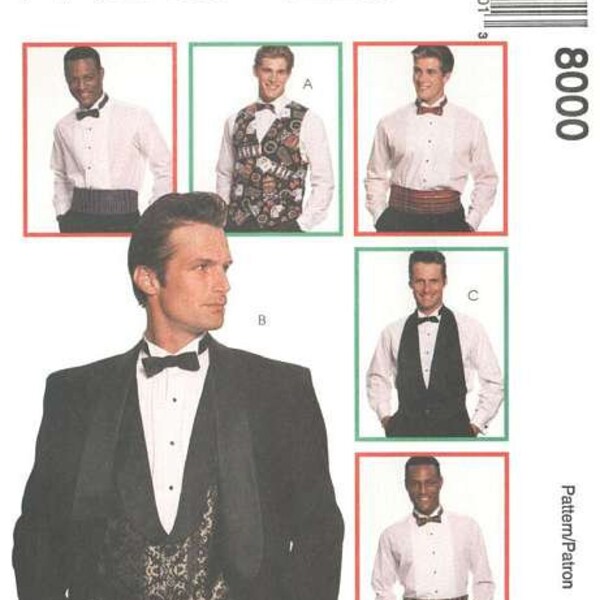 Cummerbund Pattern - Etsy