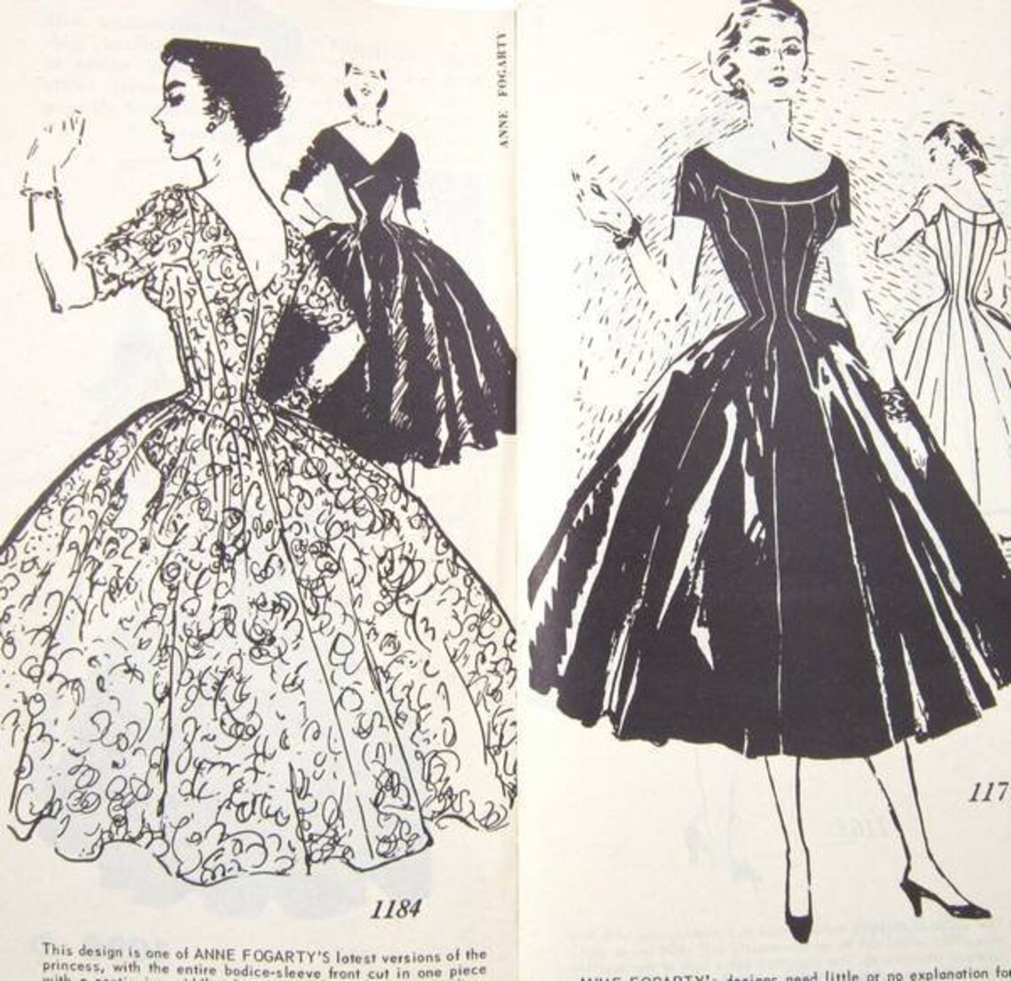1950's Spadea Fashions Pattern Catalog Chapman Fogarty - Etsy